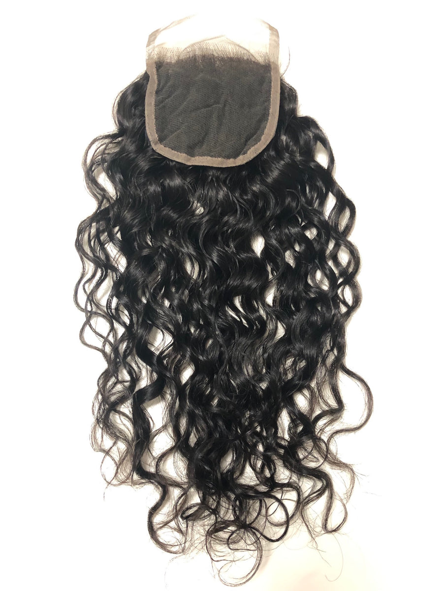 Lace Closure - Natural Curly – Lustful Hair